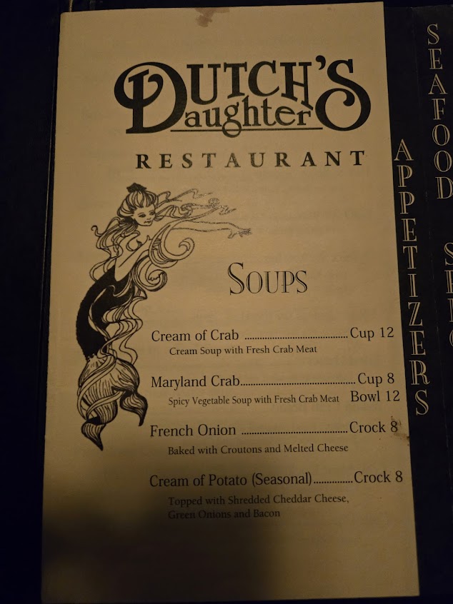 Dutch’s Daughter Menu, Hours, Prices & Location | Fine Dining Frederick, MD
