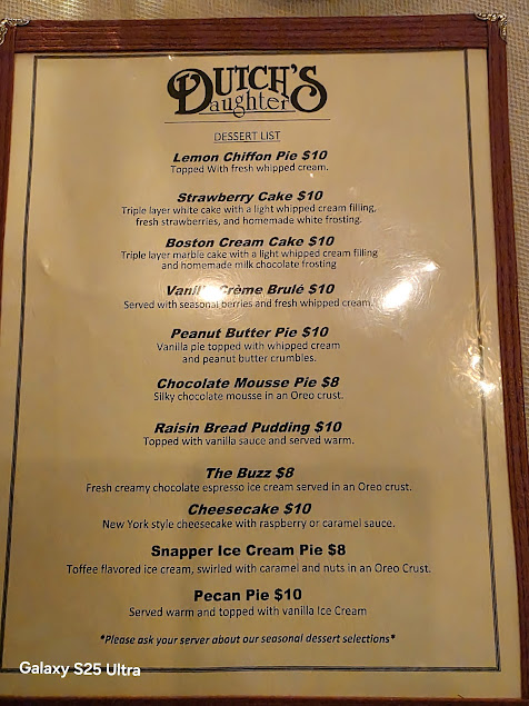 Dutch’s Daughter Menu, Hours, Prices & Location | Fine Dining Frederick, MD