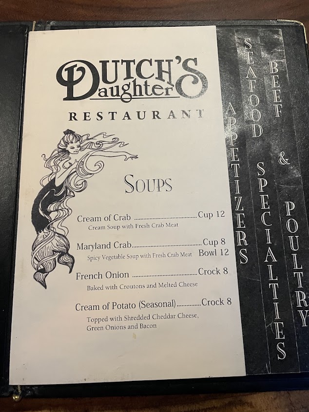 Dutch’s Daughter Menu, Hours, Prices & Location | Fine Dining Frederick, MD
